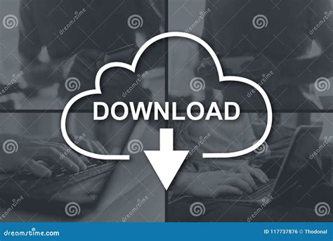 Concepto De Transferencia Directa De Los Datos Foto De Archivo Imagen
