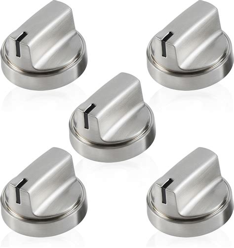 Atgestore Wb03x29300 Stove Knobs Replacement For Ge Stove Parts Stainless Steel Kip