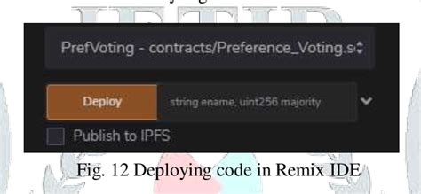 Figure 1 From Preferential E Voting Smart Contract Using Solidity