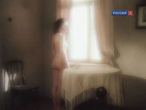 Naked Zhanna Epple In White Clothes