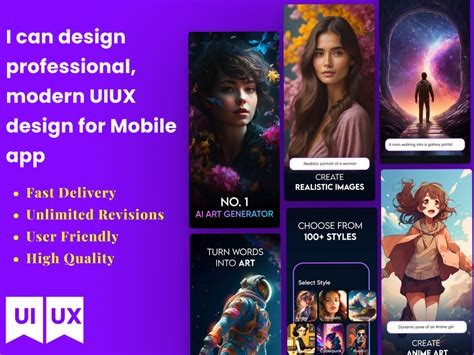 Professional Modern Uiux Design For Mobile App Upwork