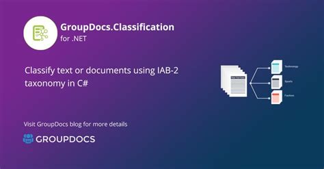 classify text using iab 2 or document taxonomies in c