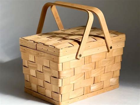 How To Make A Wicker Picnic Basket Hnl