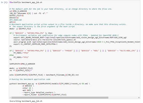 solved benchmark app sample in jupyter notebook is stuck at section2 6 writing benchmark app