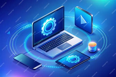 3d Loading Illustration System Software Update And Upgrade Concept Trendy And Modern Vector In