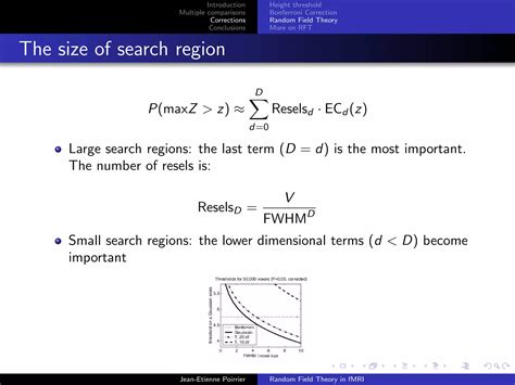 Random Field Theory In Functional Imaging Ppt