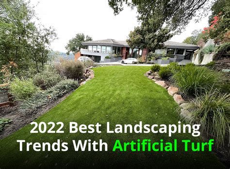 Best Landscaping Trends With Artificial Turf Installation In Stockton
