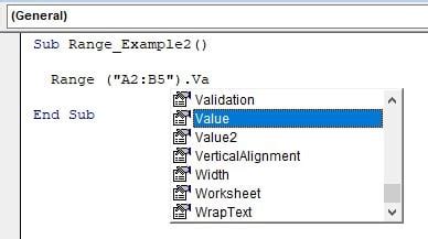 Vba Range Excel Syntax Examples How To Use Range Object