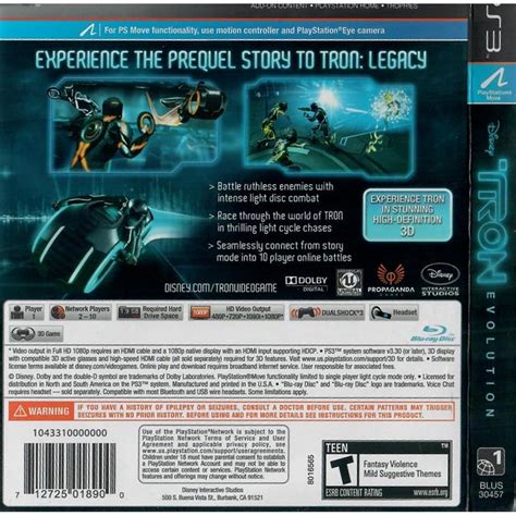 Tron Evolution Ps3 #3 (Com Detalhe) (Jogo Mídia Física) - Arena Games ...