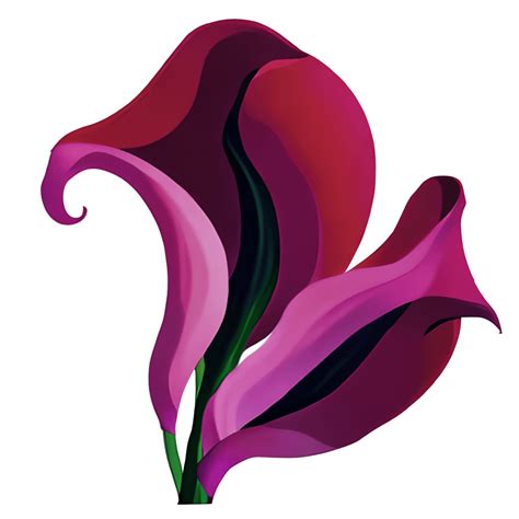 Calla Lilly Digital Graphic · Creative Fabrica