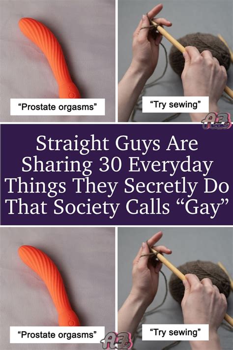 Straight Guys Are Sharing 30 Everyday Things They Secretly Do That Society Calls Gay