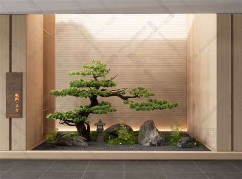 新中式室内景观造景模型su模型下载 Id106255131 建e网su模型