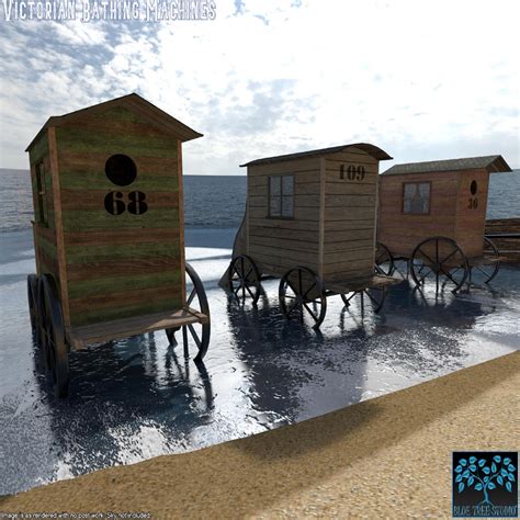 Victorian Bathing Machines For Poser
