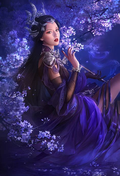 Hd Wallpaper Beautiful Character Dress Fantasy Girl Hair Long Original Wallpaper Flare