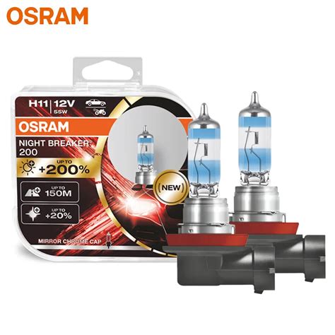 OSRAM Luz Principal Do Carro Halog Nio Disjuntor Noturno 100 Mais