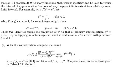 Solved Section 4 4 Problem 3 With Many Functions F X Chegg Com