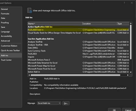 excel add in keeps disappearing microsoft qanda