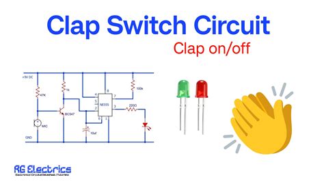 Clap Switch Circuit Using Ne555 Timer — Rg Electrics