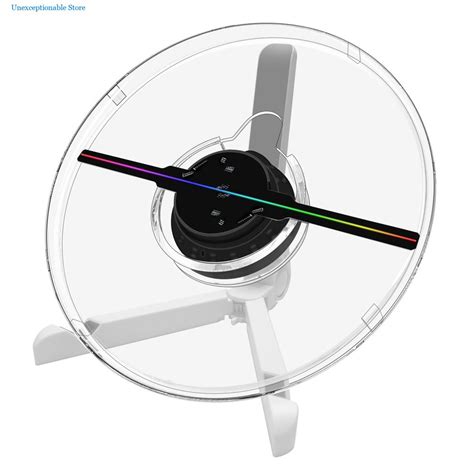 Cm D Hologram Projector Fan Desktop Advertising Machine Naked Eye
