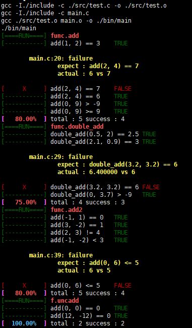 GitHub CodeAnt ctest 模仿googletest所实现的一个简易的C语言测试框架