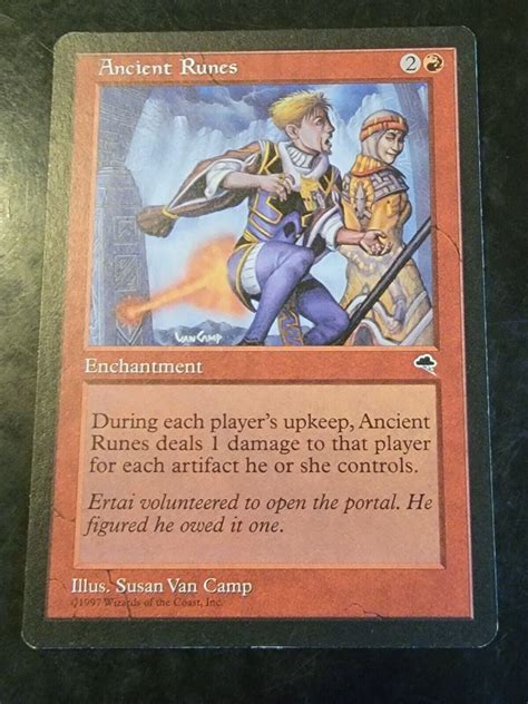 Ancient Runes 1997 Magic The Gathering Mtg Ebay