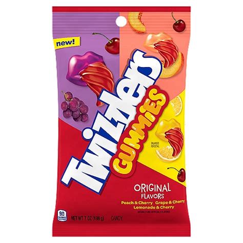 Twizzlers Gummies Assorted Fruit Flavored Chewy Candy Bag 7 Oz Shoprite
