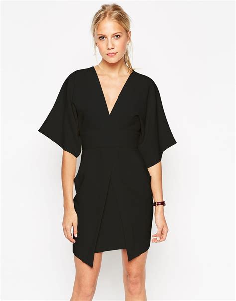 Asos Mini Robe à Manches Kimono Avec Poches Asos Pickture