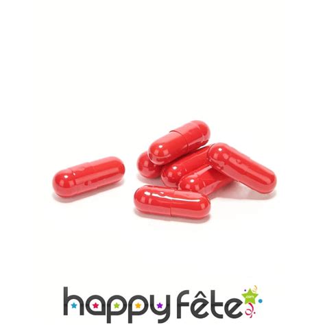 8 Capsules De Faux Sang En Poudre