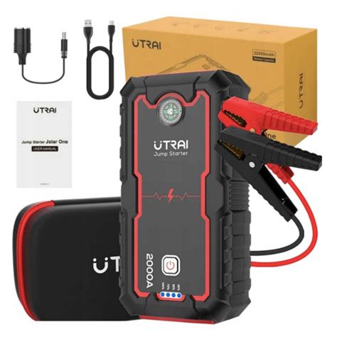 ПУСКОВОЕ УСТРОЙСТВО Starter Booster Utrai 2000a купить на Avtoex из