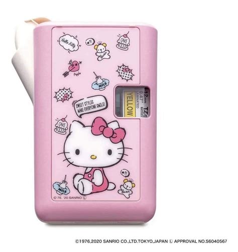 Hello Kitty Label Writer Pink Kitty Collection