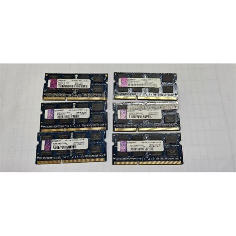 含稅 金士頓 筆電記憶體 Ddr3 1333 10600s 1600 12800s 4g 保固一個月 04r712 蝦皮購物