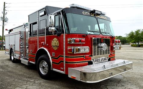 Custom Pumper Orlando Fire Department Fl Sutphen Corporation Fire