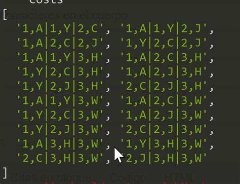 Problema Con Combinatoria En Array De Javascript Stack Overflow En