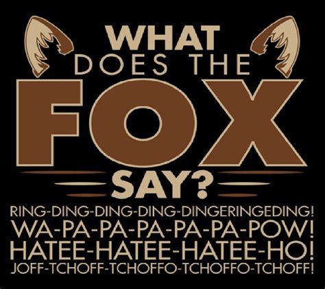 What Does The Fox Say Wallpapers Wallpaper Cave