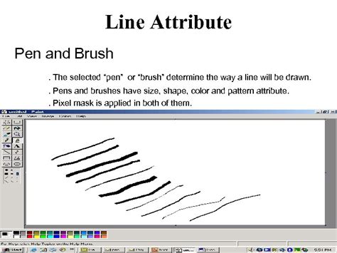 Attributes Of Output Primitives Definition Parameter That Affects
