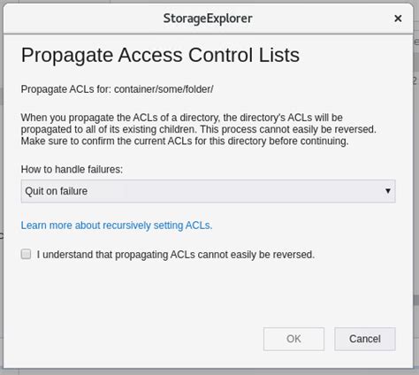 It Is Best To Adapt The Size Of The Propagation Access Control List