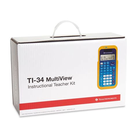 Texas Instruments Ti 34 Multiview™ Scientific Calculator Ez Spot