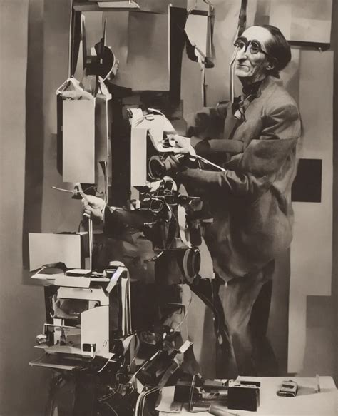 Kodachrome Portrait Of Marcel Duchamp With A Stable Diffusion