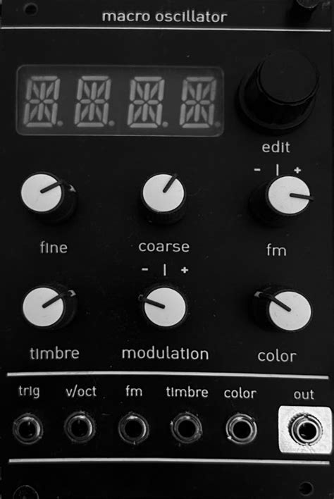 Mutable Instruments Braids Eurorack Module On ModularGrid