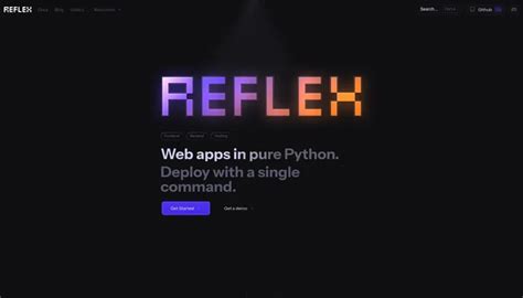 Reflex Build Web Apps In Pure Python Deploy In Minutes