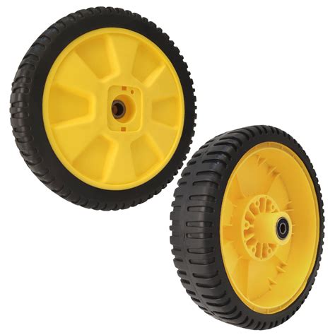 8 Replacement Lawn Mower Wheels With 12 Axle Bore Hole For Garden