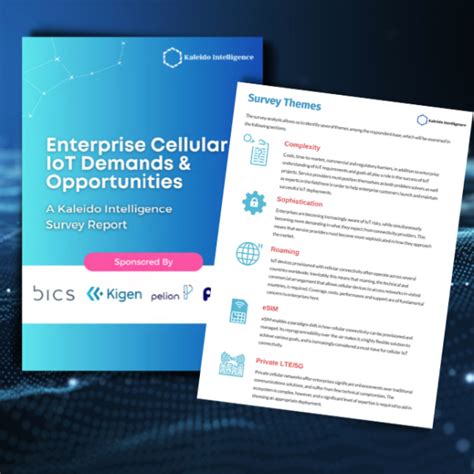 Cellular Iot Connectivity Opportunities For Enterprise Kigen