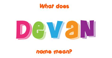 Devan Name Meaning Of Devan