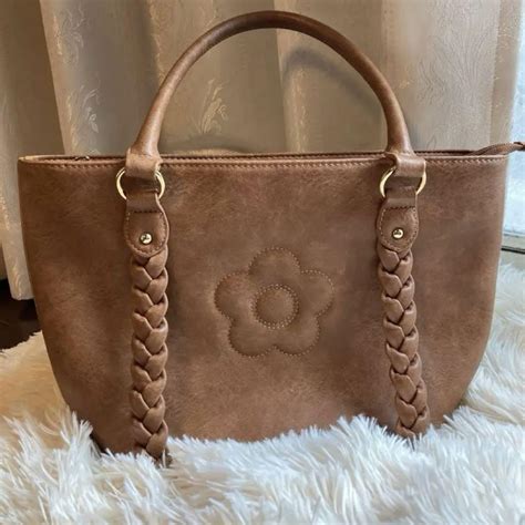 最終値下げ Mary Quant マリークワント レザー調 トートバッグ メルカリ