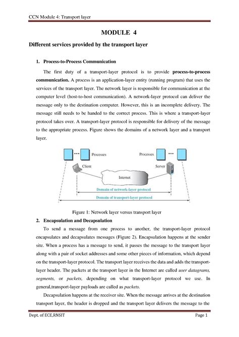 Ccn M4 Up Rnsit Cn Module 4 Rnist Notes Module 4 Different