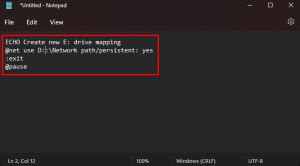 How To Create A BAT File