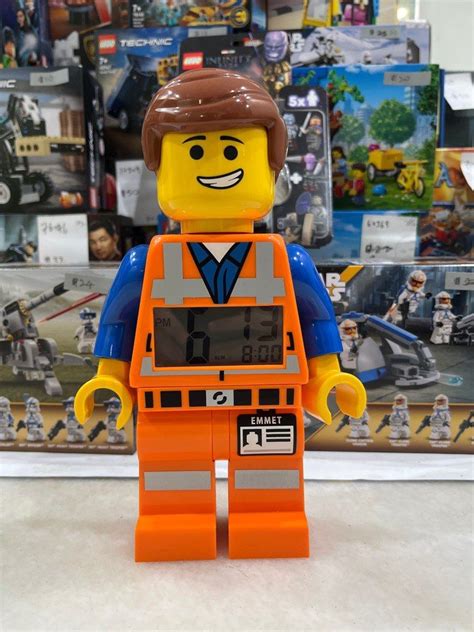 Lego Movie Emmet Alarm Clock Hobbies Toys Toys Games On Carousell