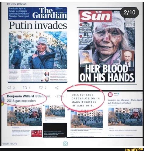 On His Ha Putin Invades Benjamin Willard 2018 Gas Explosion Your Of