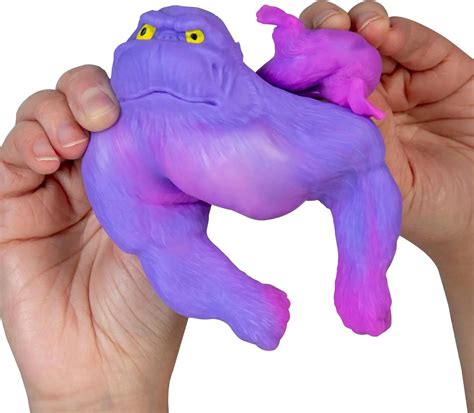 Funkee Monkee Purple 4 Figure Super Stretchy Orb Toys Toywiz