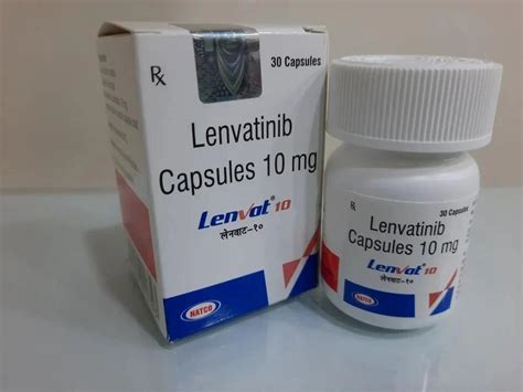 Lenvatinib Capsule 10 Mg At ₹ 2699box Lenvatinib Capsule In